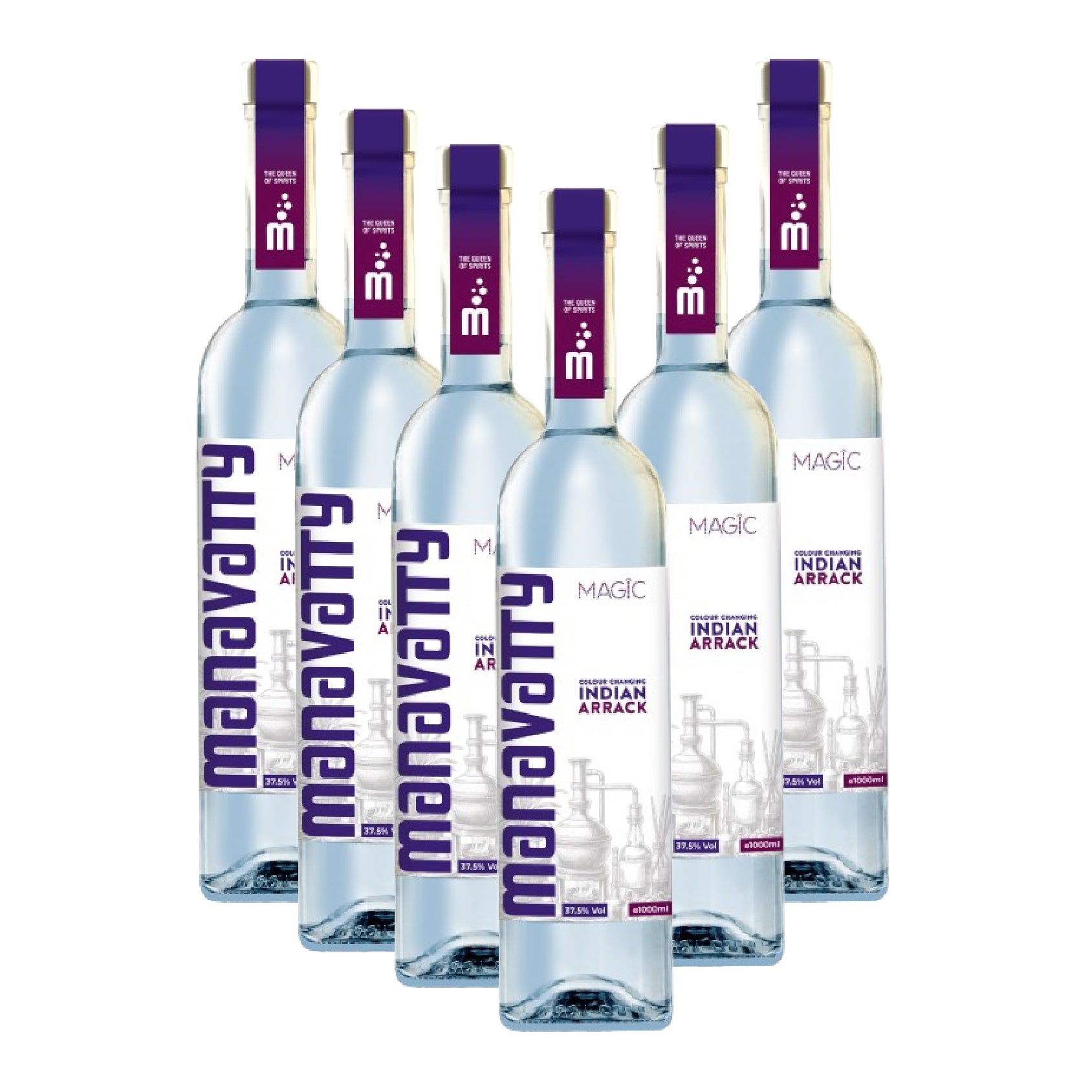 Manavatty Magic (6 x 70cl) – Manavatty - The Queen of Spirits